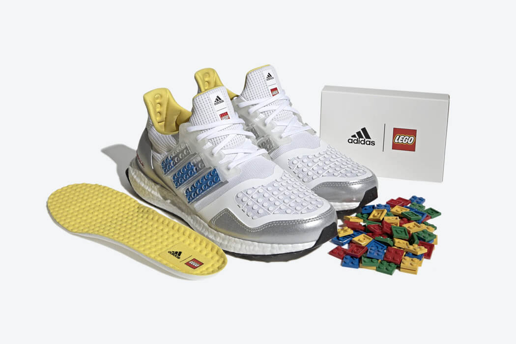 O Tênis Adidas Ultraboost DNA Customizável com Blocos de LEGO