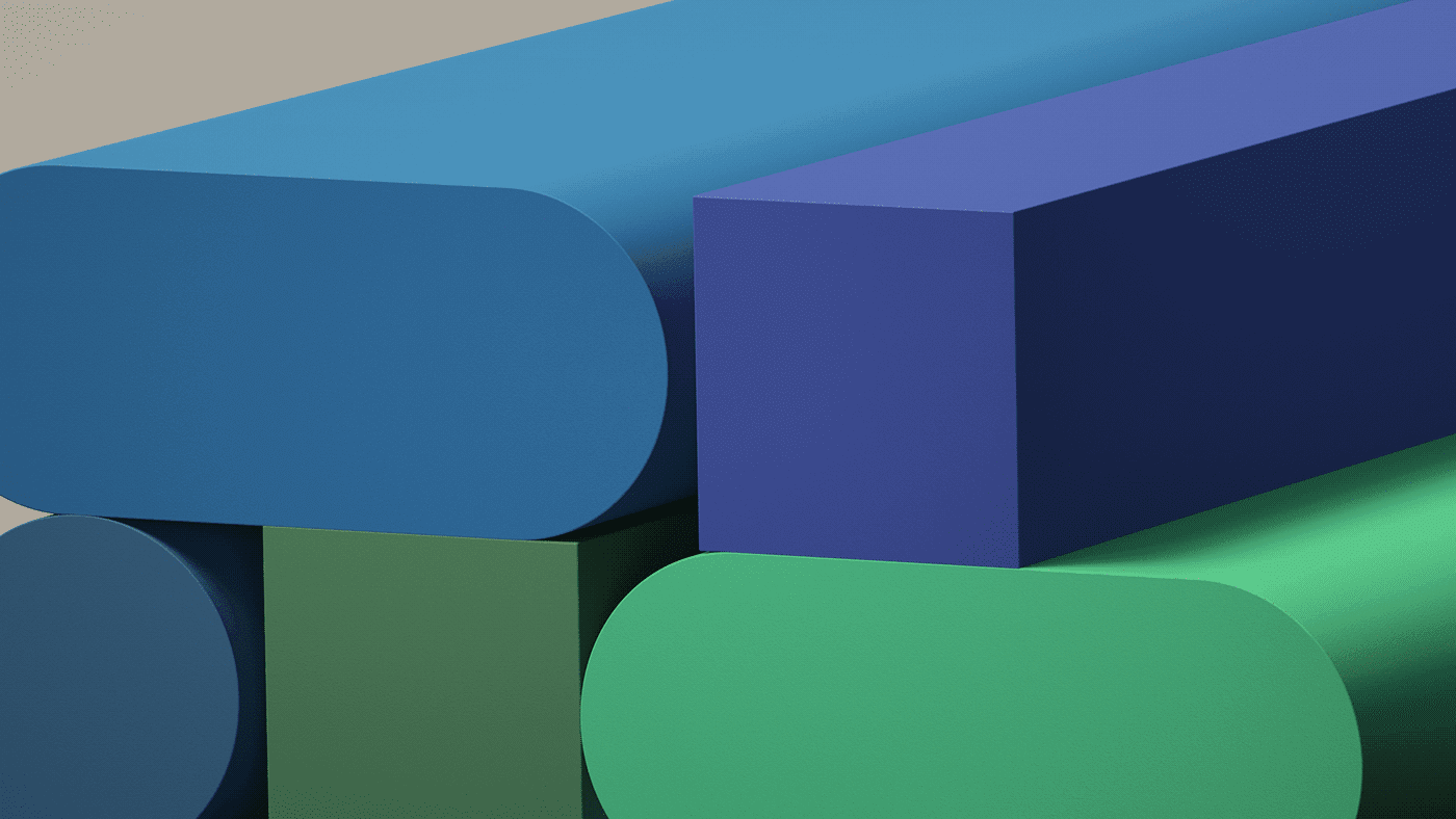 Ilustrações 3D de Rob Juárez para FIN Analytics