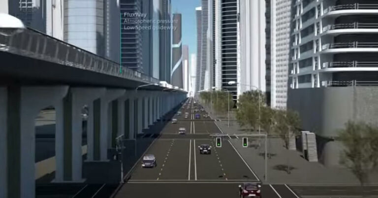 Fluxjet Super Trem viajará a 1.200 km/h