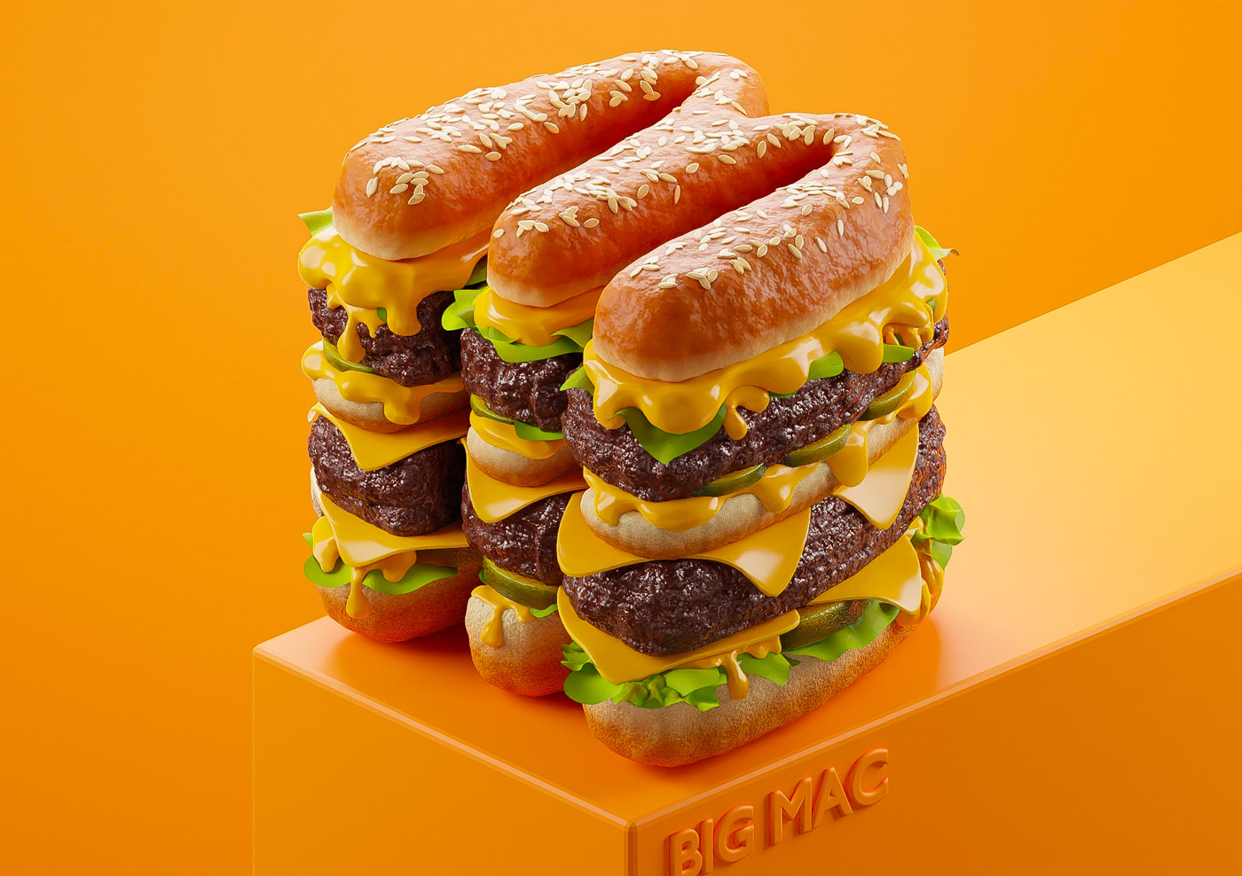 Dioramas Awesome Fast Food por Eslam Mhd - nucleuss